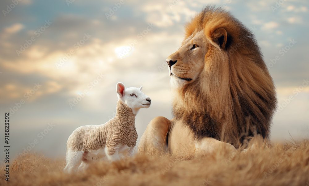 Lion And Lamb, Lion Of Judah And Lamb Peaceful Kingdom: Lion and Lamb ...