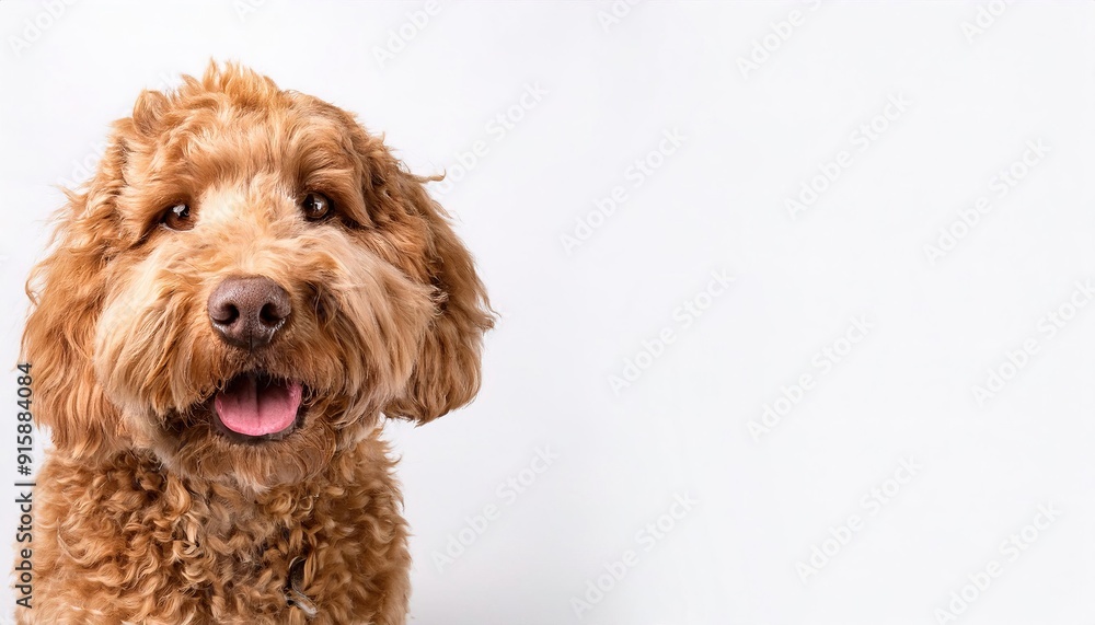 goldendoodle dog - Canis lupus familiaris - popular family dog, great ...