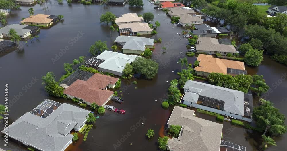 Flooding in Florida caused by tropical storm from hurricane Debby ...