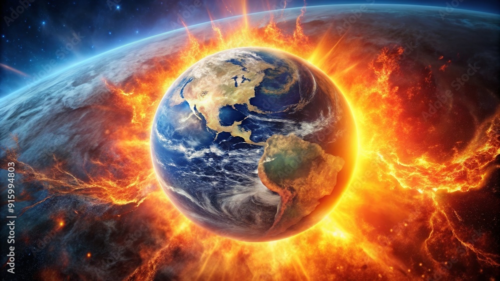 Earth faces devastation from a powerful geomagnetic storm, geomagnetic ...