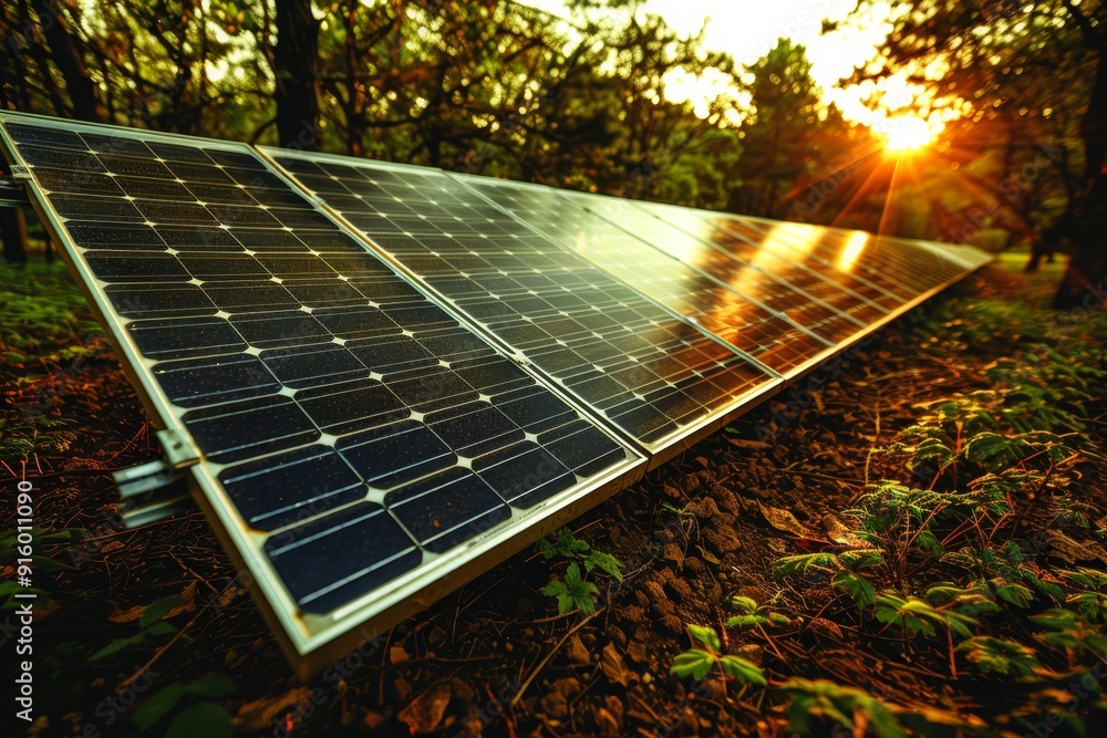 A solar panel is an arrangement of photovoltaic cells that converts ...