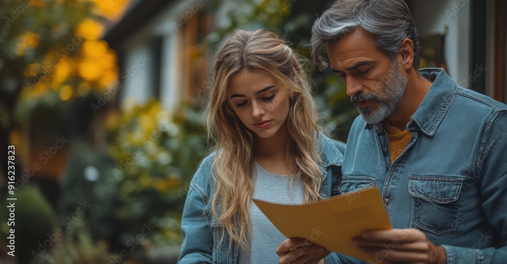 Ultra-realistic photo of a young couple crying and holding their hands ...