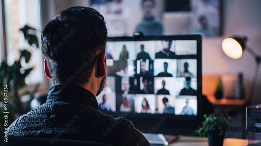 Dynamic Business Presentation on Zoom, Engaging Audience with Clear ...