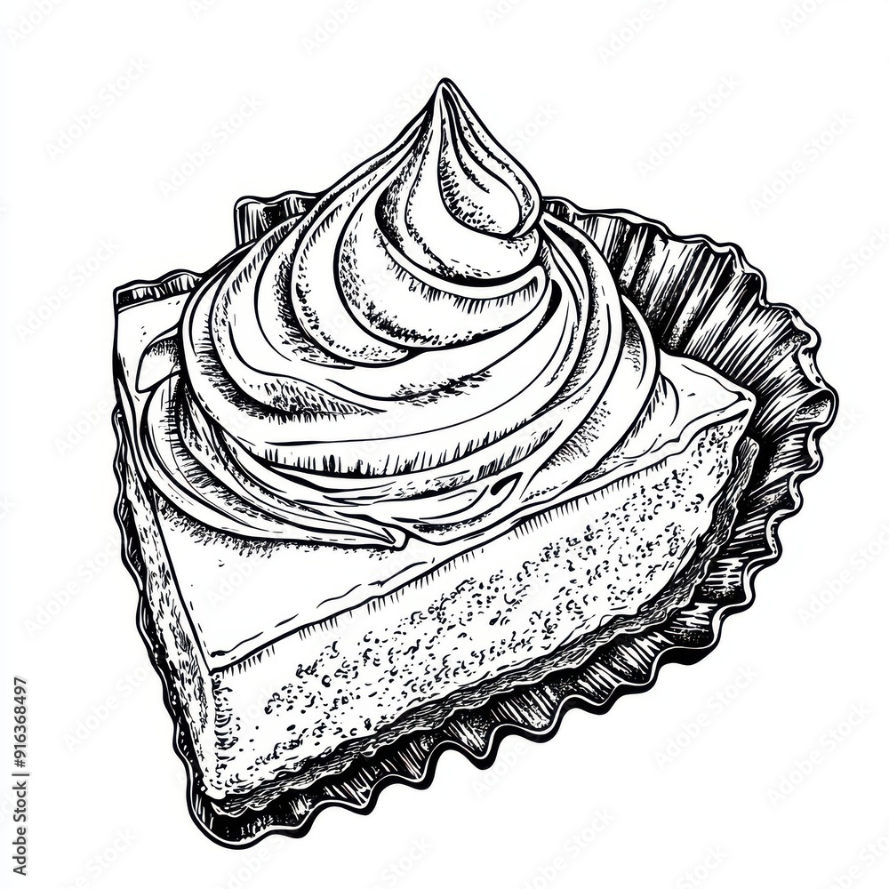 ภาพประกอบสต็อก Black and white Vintage engraved art of a slice of lemon ...