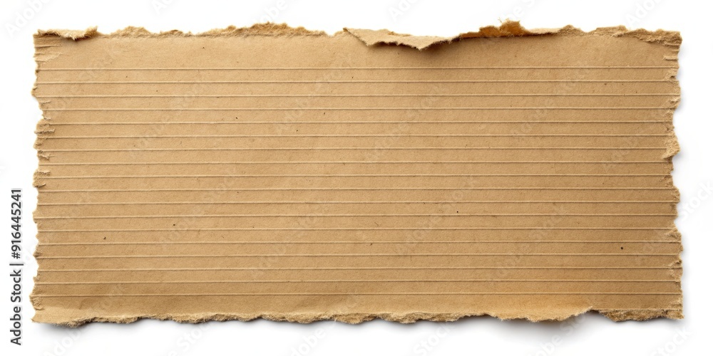 ภาพประกอบสต็อก Vintage retro brown cardboard note paper background with ...