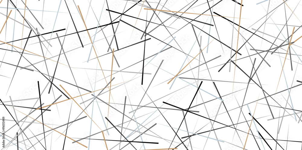 Random lines background. Abstract lines in black and white tone of many ...