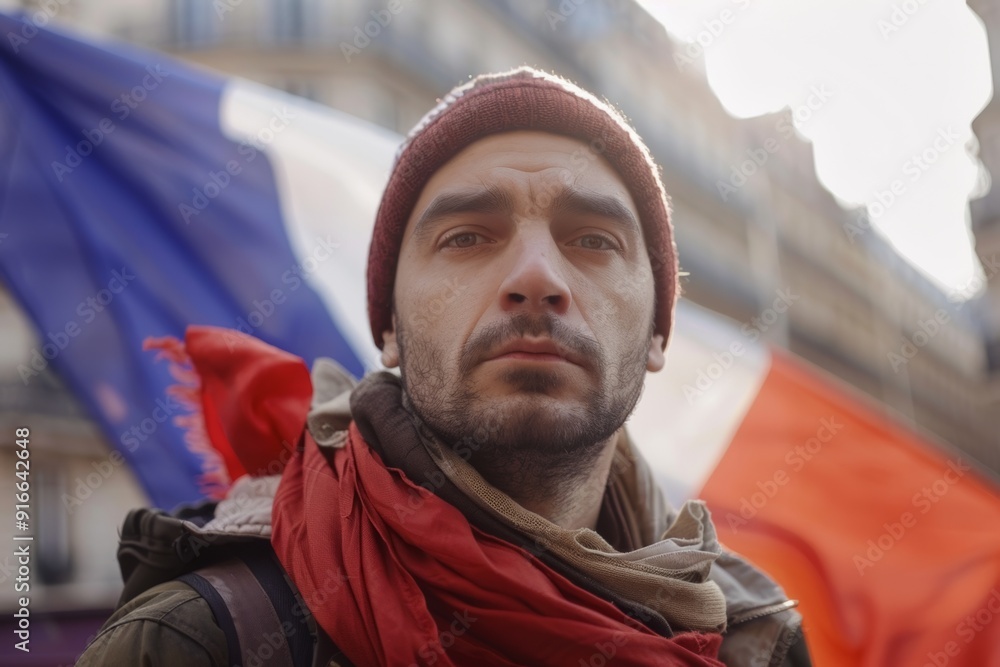 Tension his eyes reflects political conflict background. Rising Crime ...