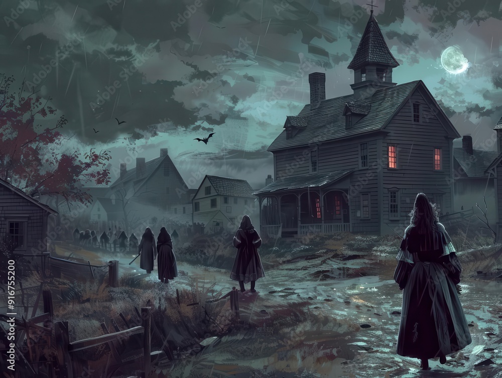 Reimagine the Salem Witch Trials with a horror thrill twist at eye ...