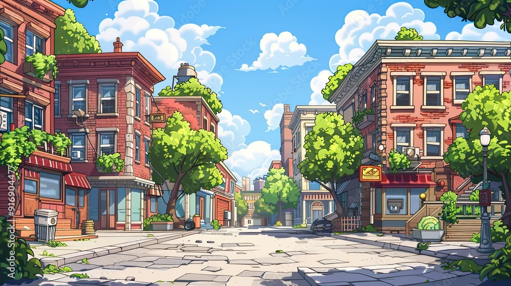 style game background image, style of flappy bird, game design, side ...