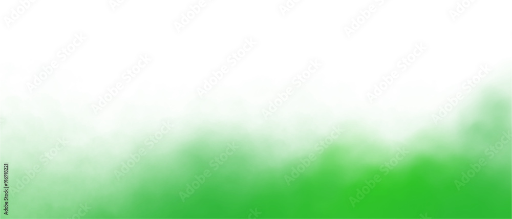 Realistic green fog and red smoke in slow motion, atmospheric misty ...