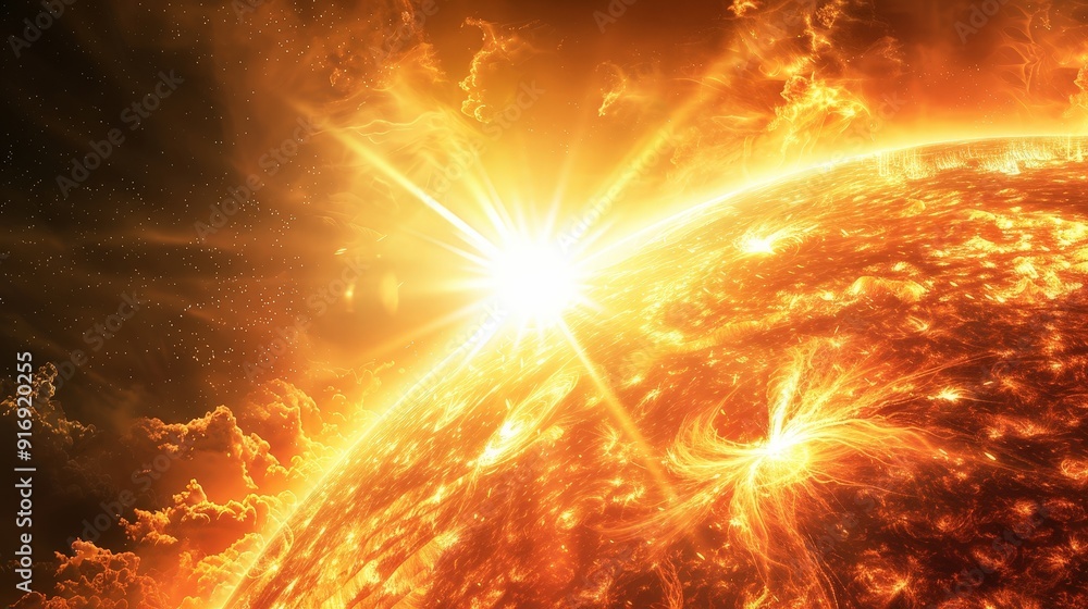 Describe the impact of solar activity on space weather. How do solar ...