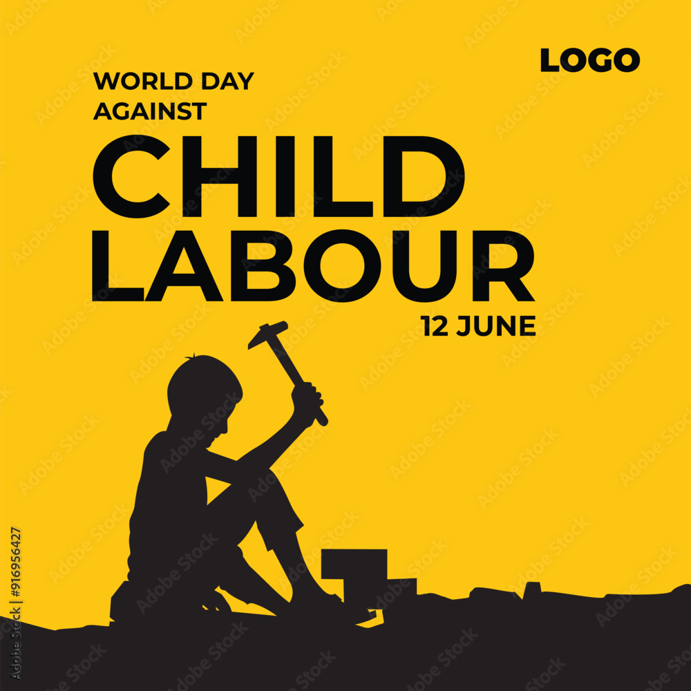 World Day against Child Labor, Children break bricks for Construction ...