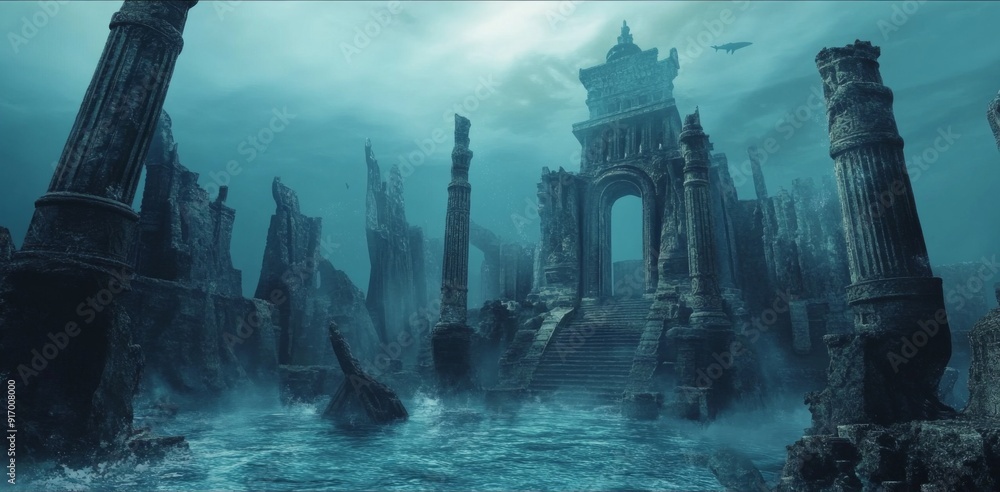 Mythical Atlantis: The Lost City with Ancient Architectural Wonders ...