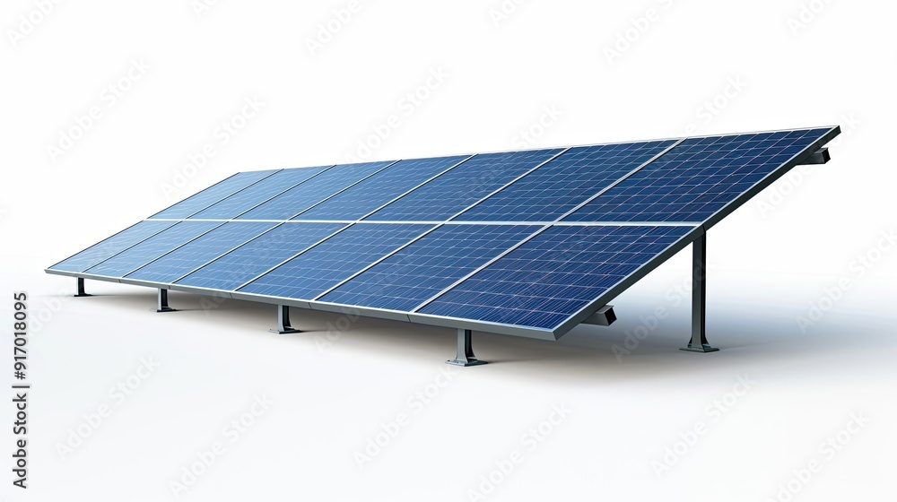 solar panels, artistic but realistic product view, no homes, just to be ...