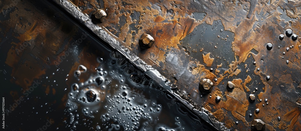 Liquid penetrate test on welding joint root and cover passes of H beam ...