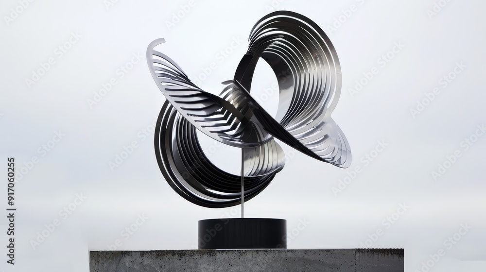Describe a piece of kinetic art that moves with the wind. How does the ...