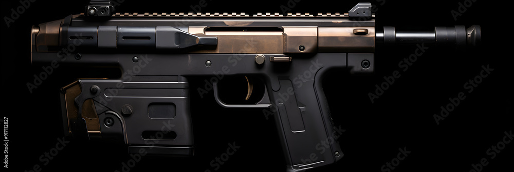 The Futuristic Design: A Detailed Top-View Showcase of the Popular FN ...