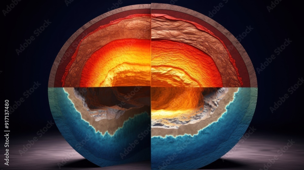 Cross Section of Earth's Interior: Unveiling the Layers of Our Planet ...