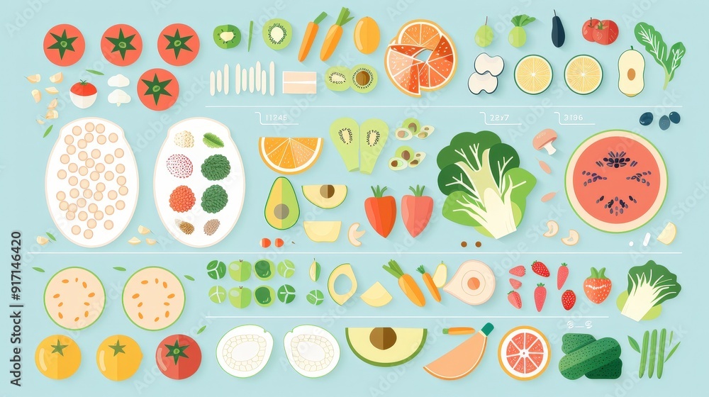 Imagine an infographic that compares different types of diets (e.g ...