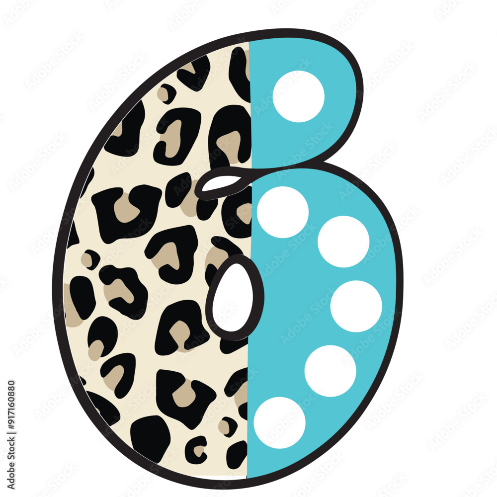 doodle bright polka leopard half font svg png, Doodle Dots Alphabet ...