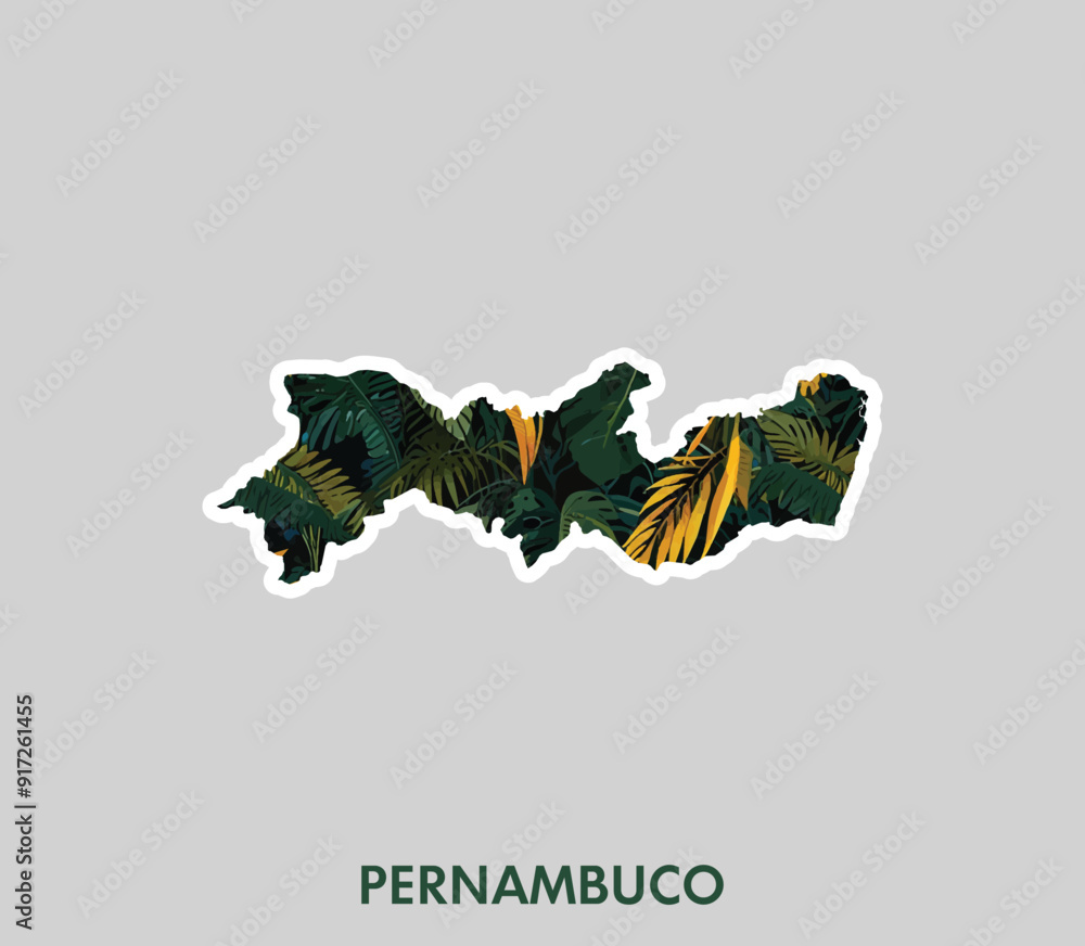 Discover the spirit of the Pernambuco with this stylish sticker! It’s a ...