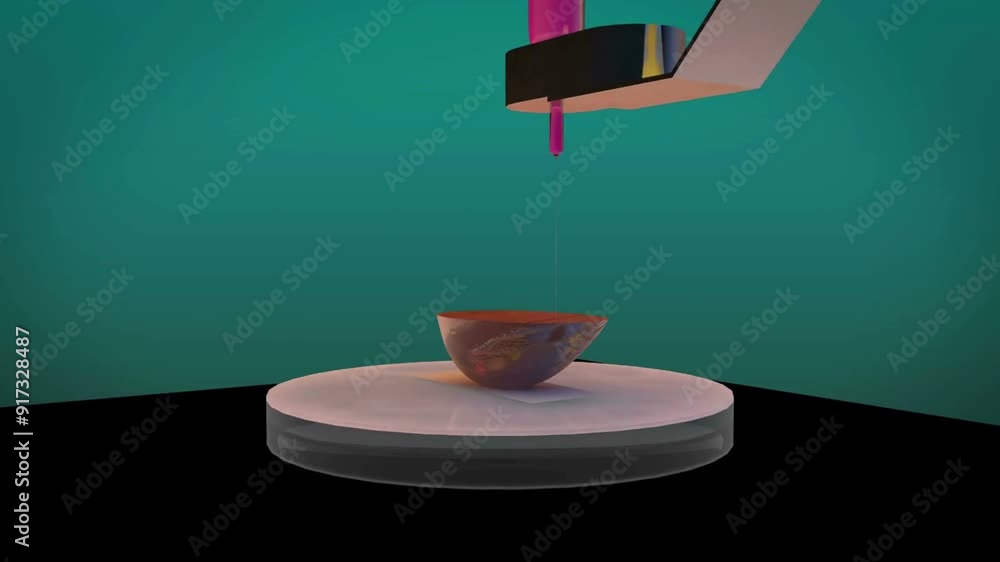 Human Urinary System Kidneys Anatomy Animation Concept. 3D, Kidney ...