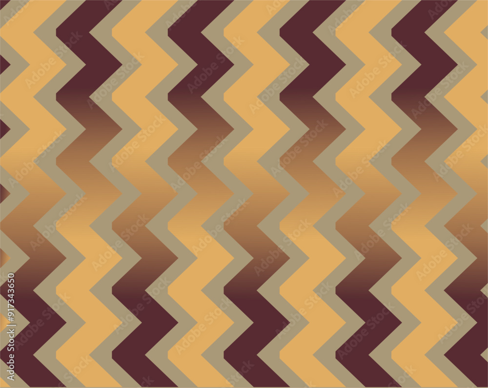 composition of zig-zag lines, planes and shapes in the form of geometry ...