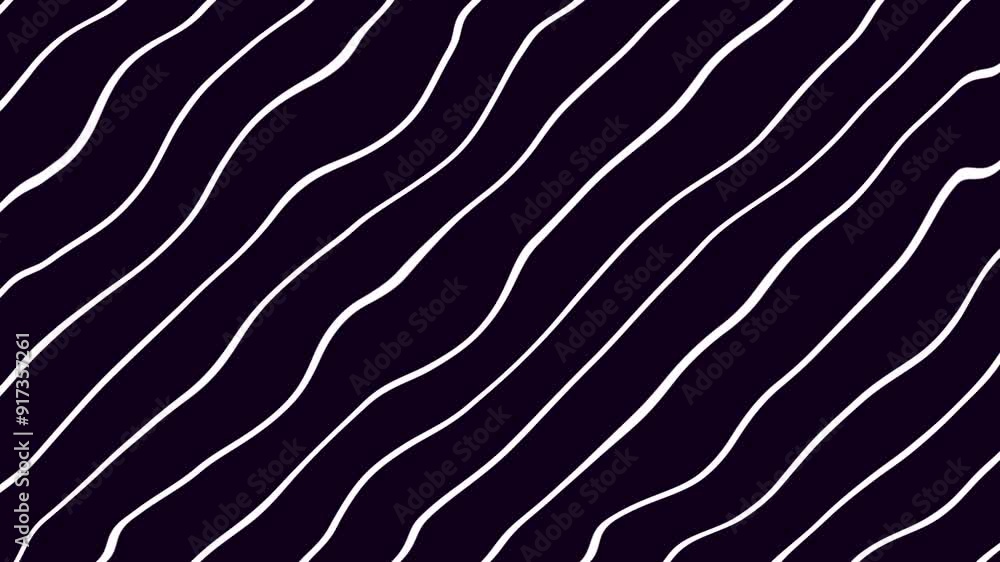 abstract lines stripe wavey animation, zebra skin background, wavey ...