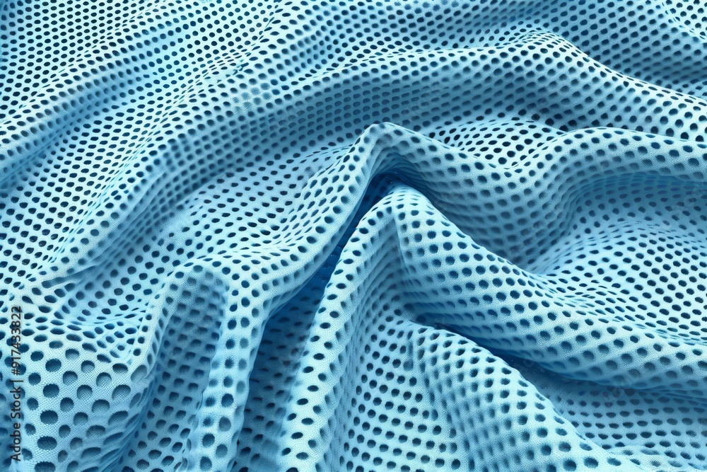 White textile fabric, closeup detail to structure - future clothing ...