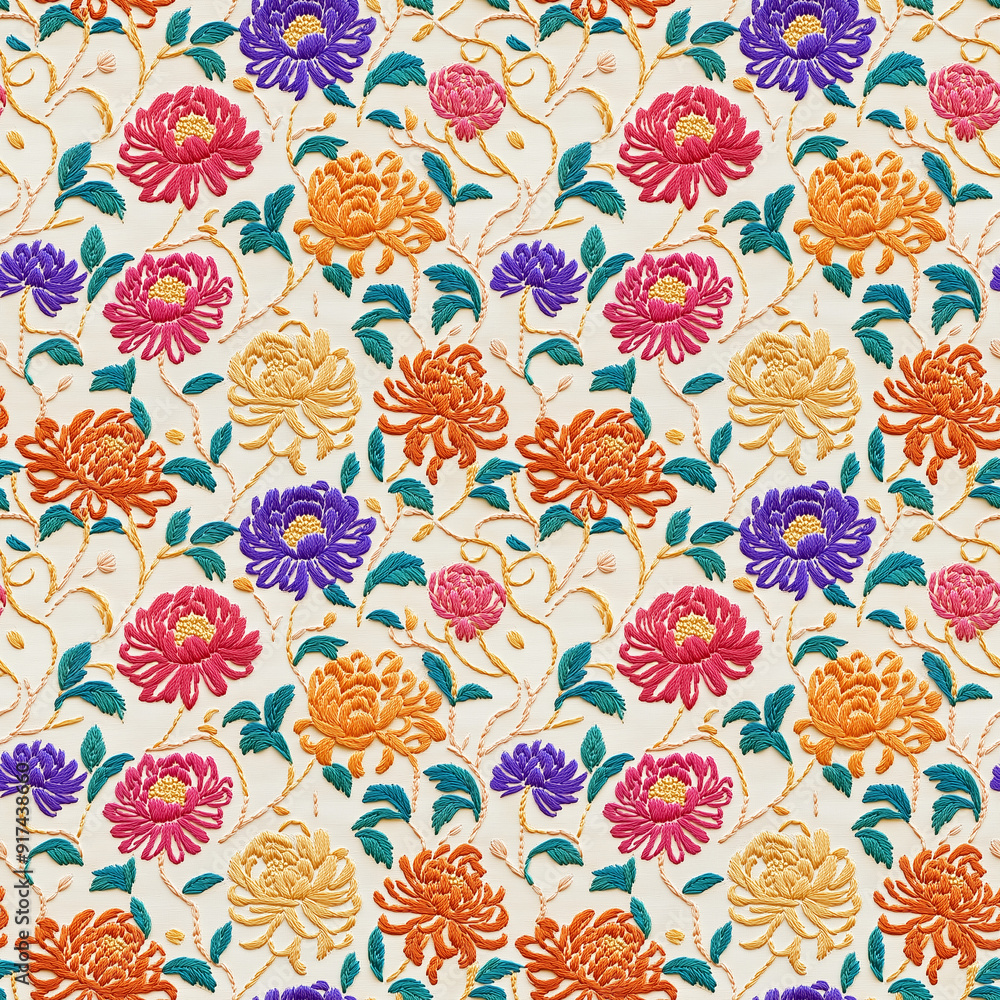 peranakan, seamless pattern, peranakan singapore, culture, heritage ...