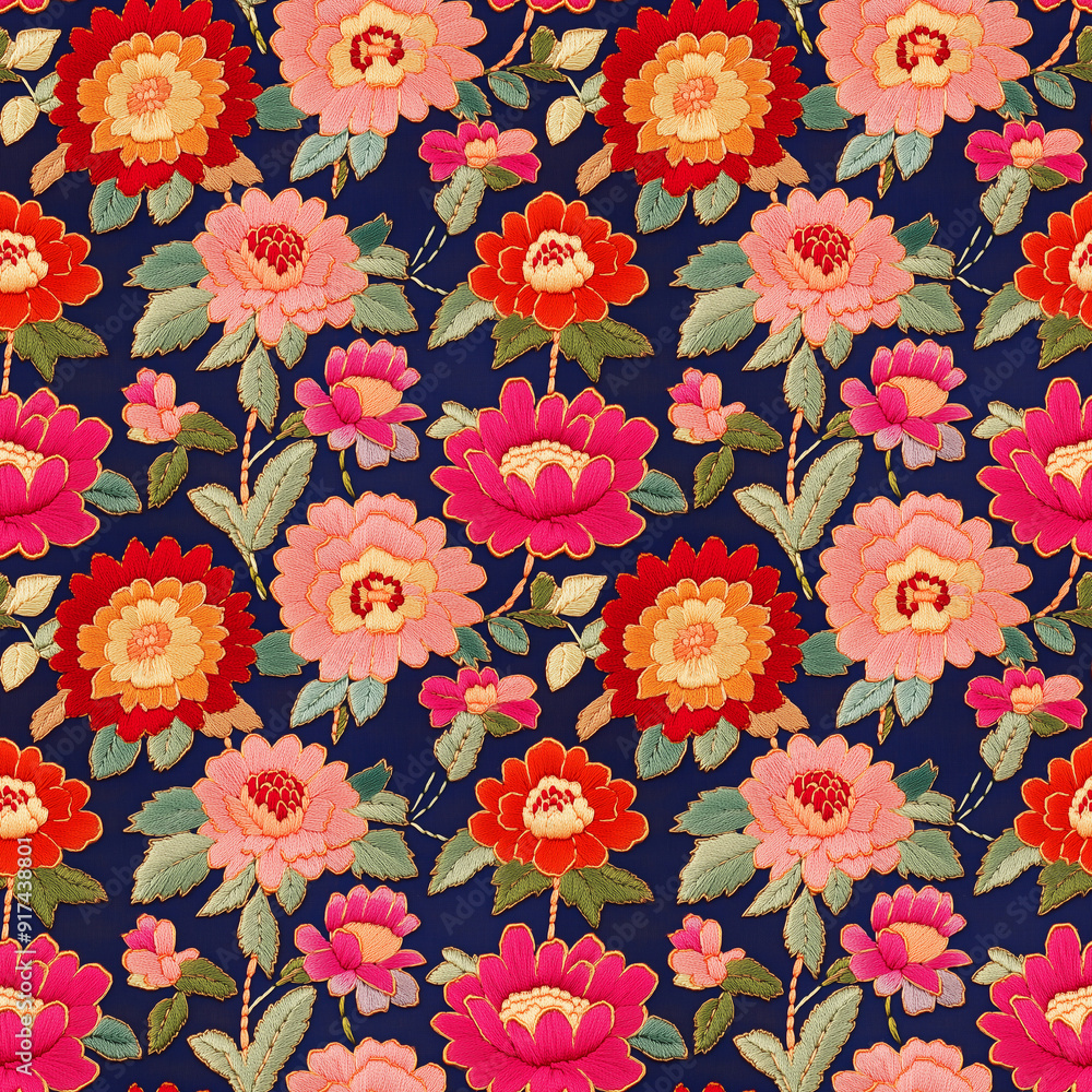 peranakan, seamless pattern, peranakan singapore, culture, heritage ...