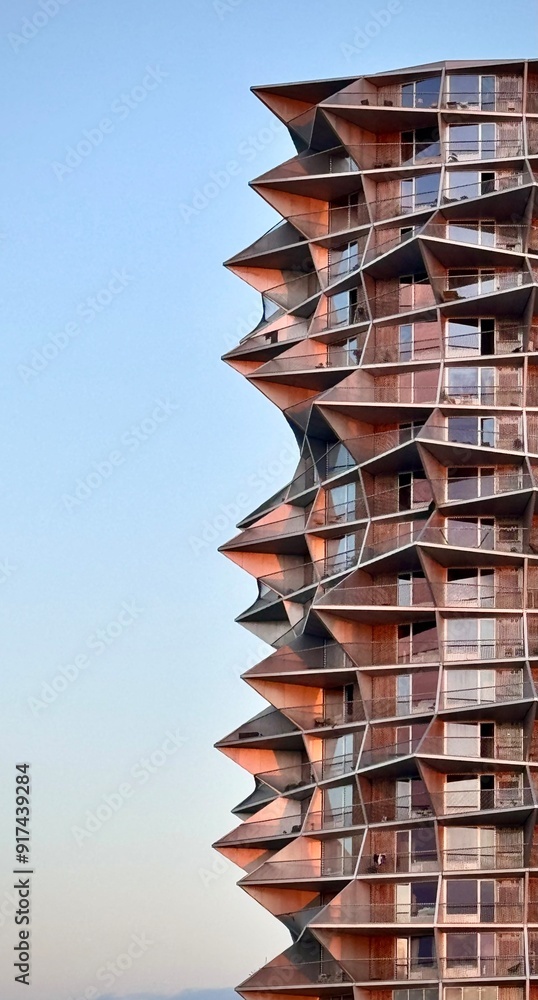 Copenhagen, Denmark: Kaktus Tower architecture details designed by ...