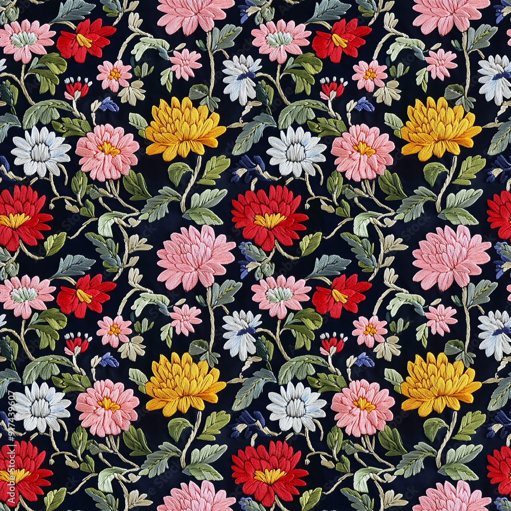 peranakan, seamless pattern, peranakan singapore, culture, heritage ...