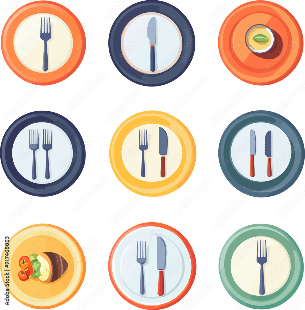There are four versions of the food flat icon, including long shadows ...