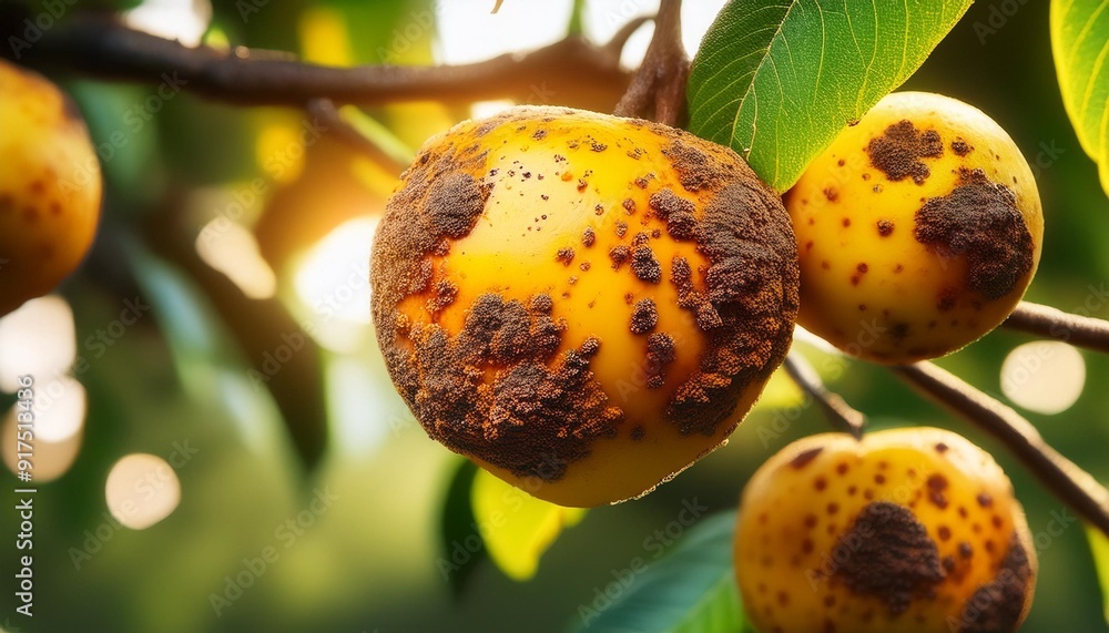 the rust spots on fruit trees are caused by fungus yellow rust the rust ...