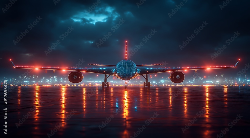 Smart digital airplane, artificial intelligence in aviation technology ...