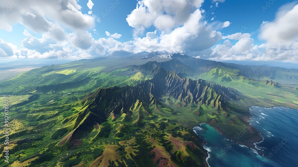 An immersive image capturing Google Earth's community contributions ...