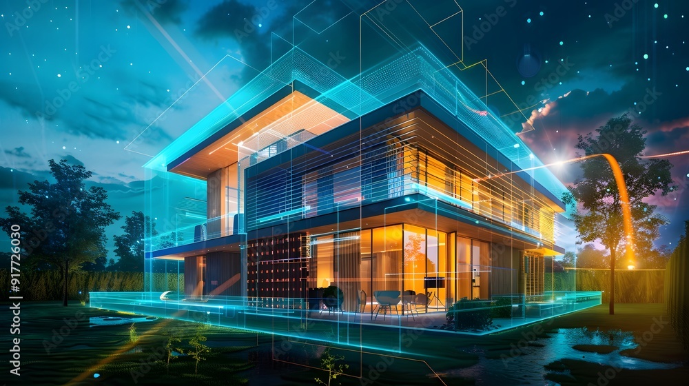 a smart building with automated energy management systems optimizing ...