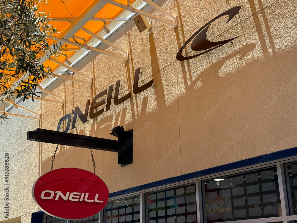 Las Vegas,Nevada,USA-June 17th 2024:O'Neill store sign brand logo Stock ...