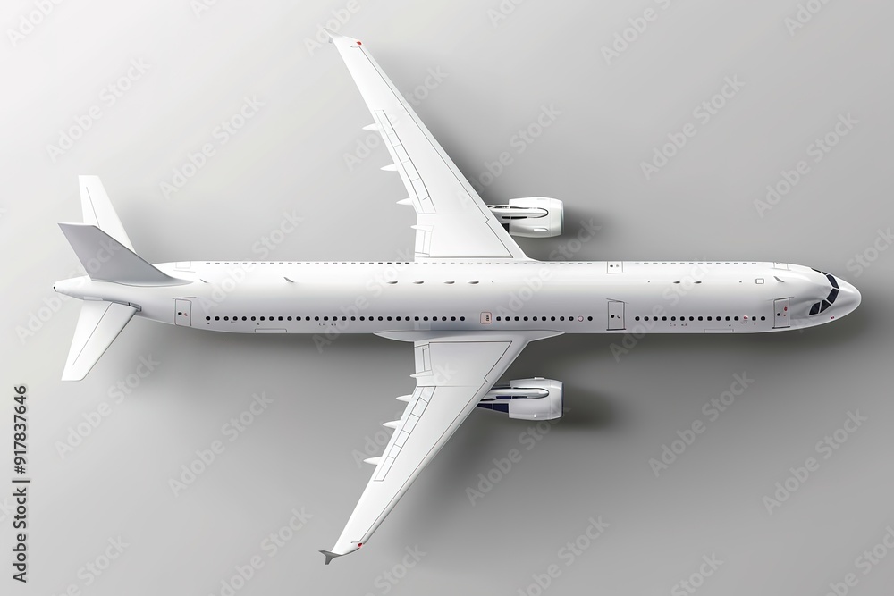 3d white plane flight isolated vector travel icon png. Realistic render ...