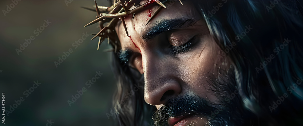 The portrayal of Jesus' sacrificial love enduring humiliation and death ...