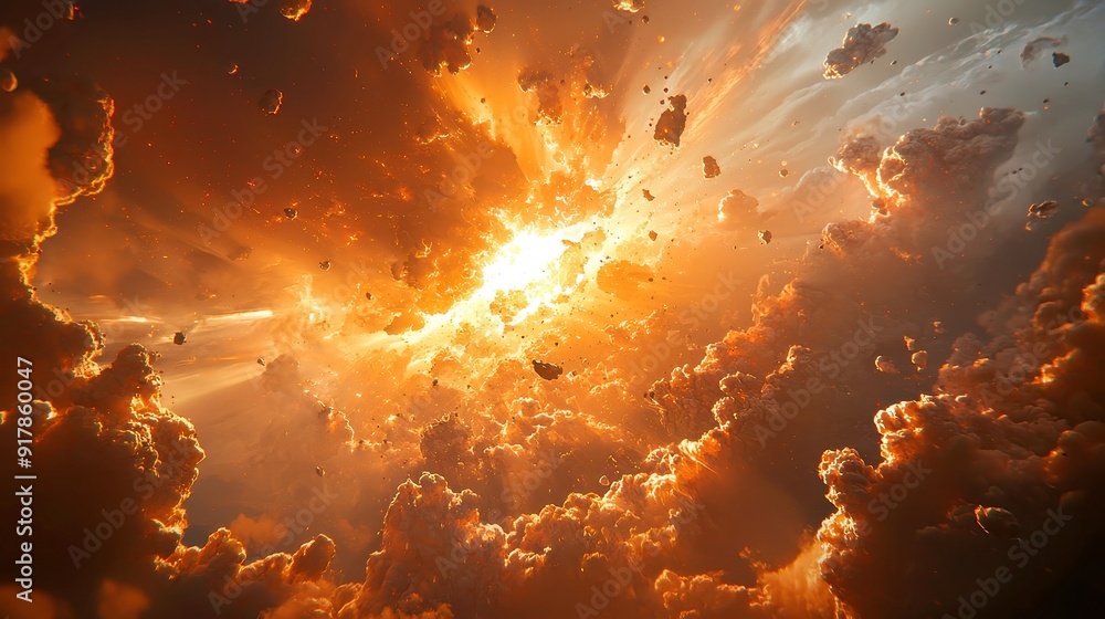 Celestial Planescape, a vivid exploration of a primordial hellscape ...