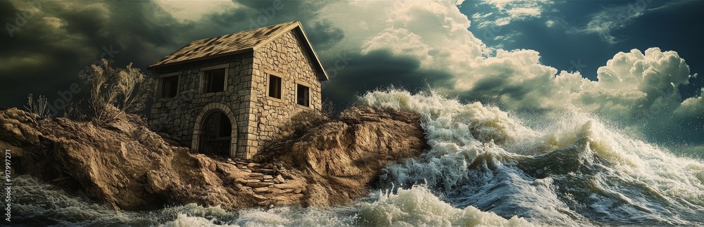 The Parable of the Wise and Foolish Builders - Sand vs. Rock ...
