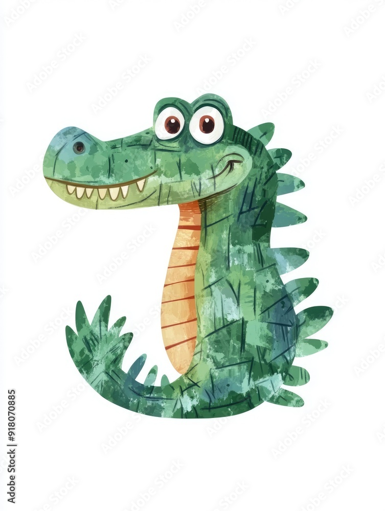 Greater Than Symbol. Crocodile math game for children. Inequality ...