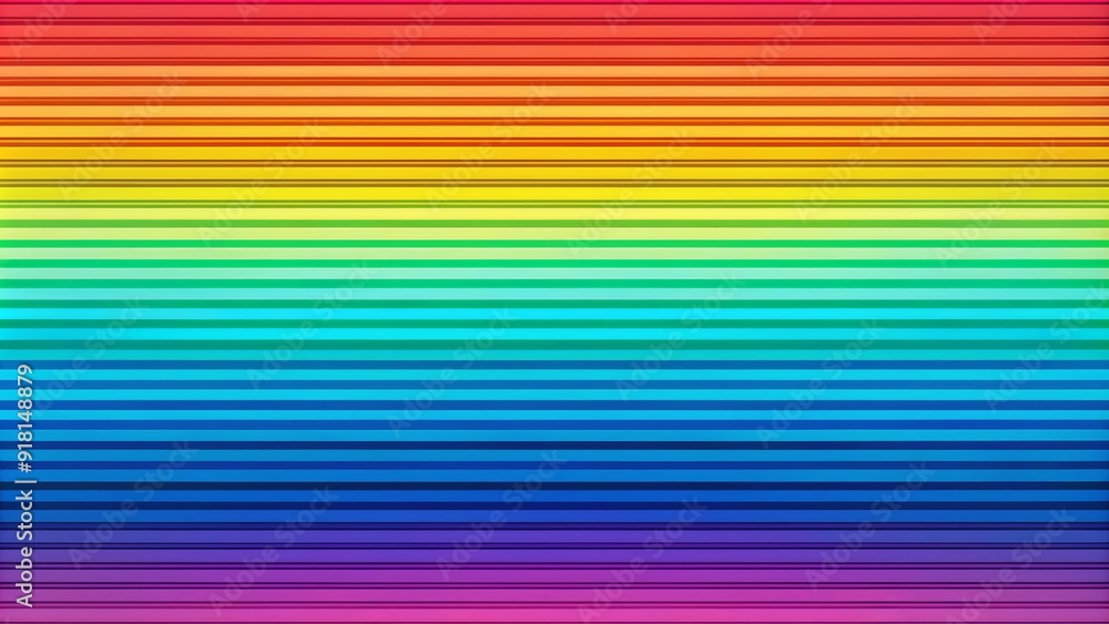 Vibrant multi-colored gradient background with horizontal bars in a ...