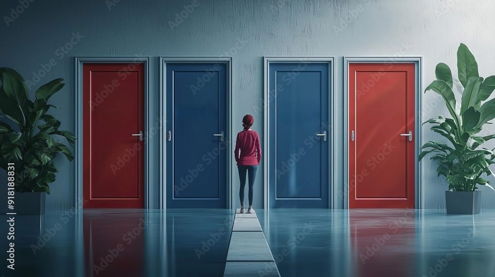 Toxic People Conflict awareness A person standing at a crossroads ...