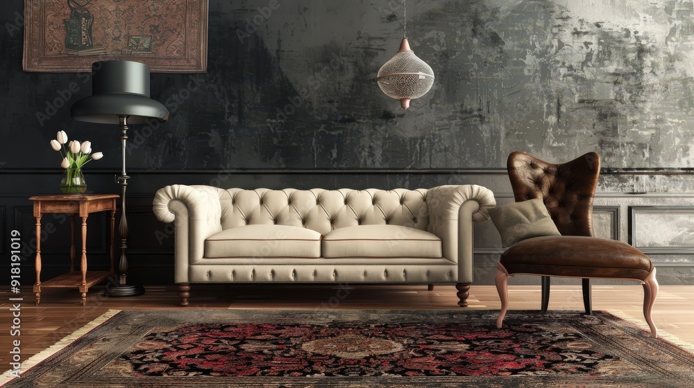 Rugs can define and accentuate a living room. How do you choose and ...