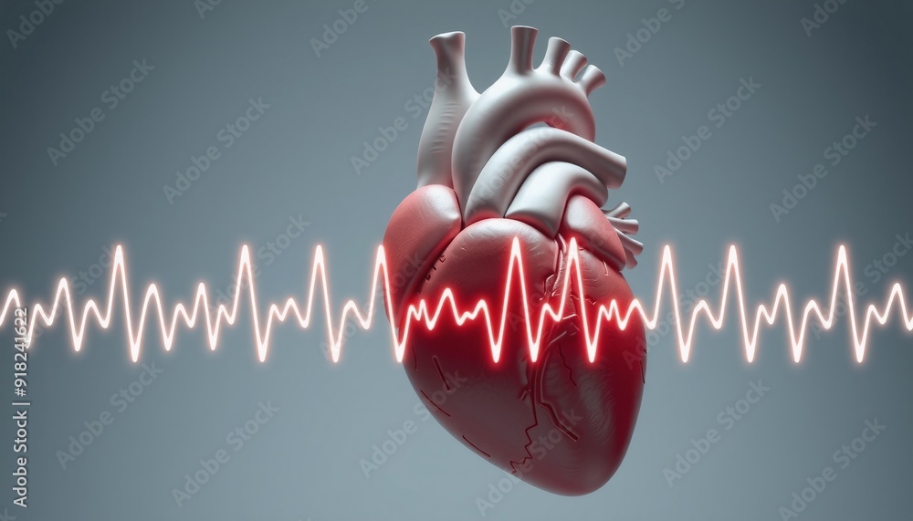 3d ct heart model hyper-realistic intricate anatomical details heart ...