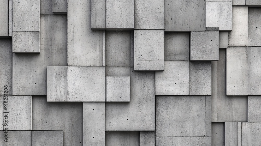Brutalist pattern with raw concrete look and minimalist color palette ...