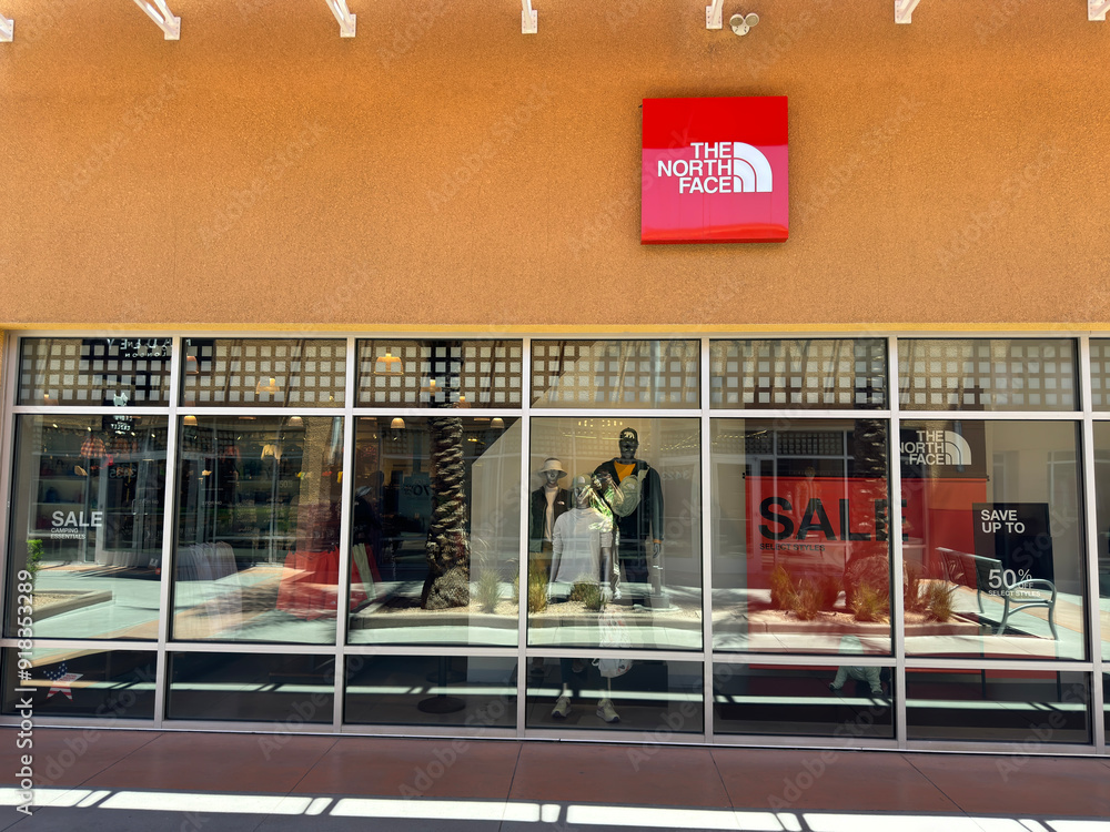 Las Vegas,Nevada,USA-June 17th 2024: The North Face store in Las Vegas ...